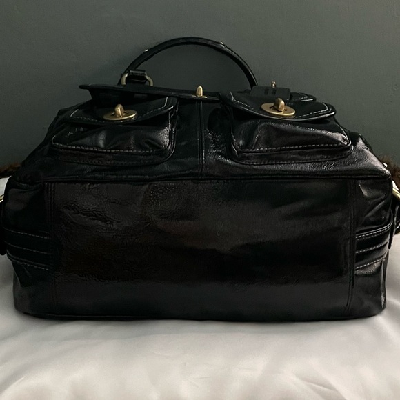 Coach | Bags | Coach Limited Edition Legacy Patent Leather Peyton Black ...